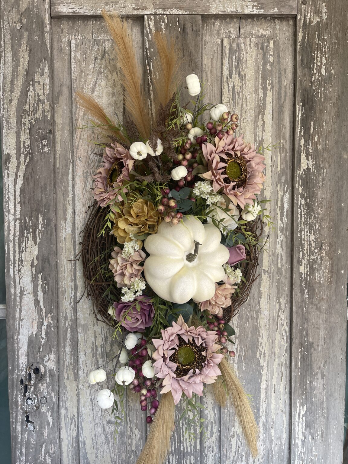 Fall BOHO Workshop Main Wreath Project . Kelea's Design School