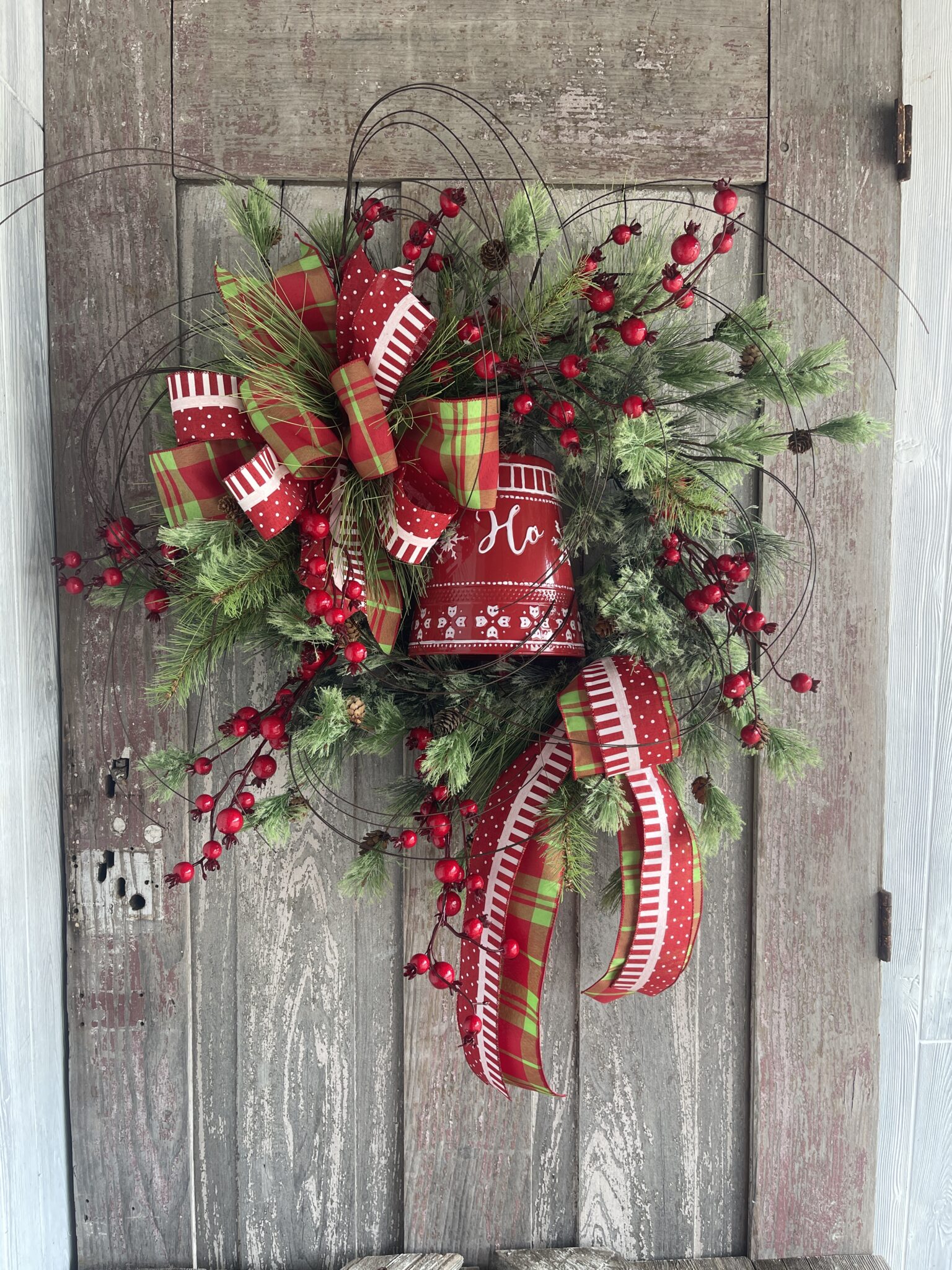 Christmas Big Bell Wreath . Kelea's Design School