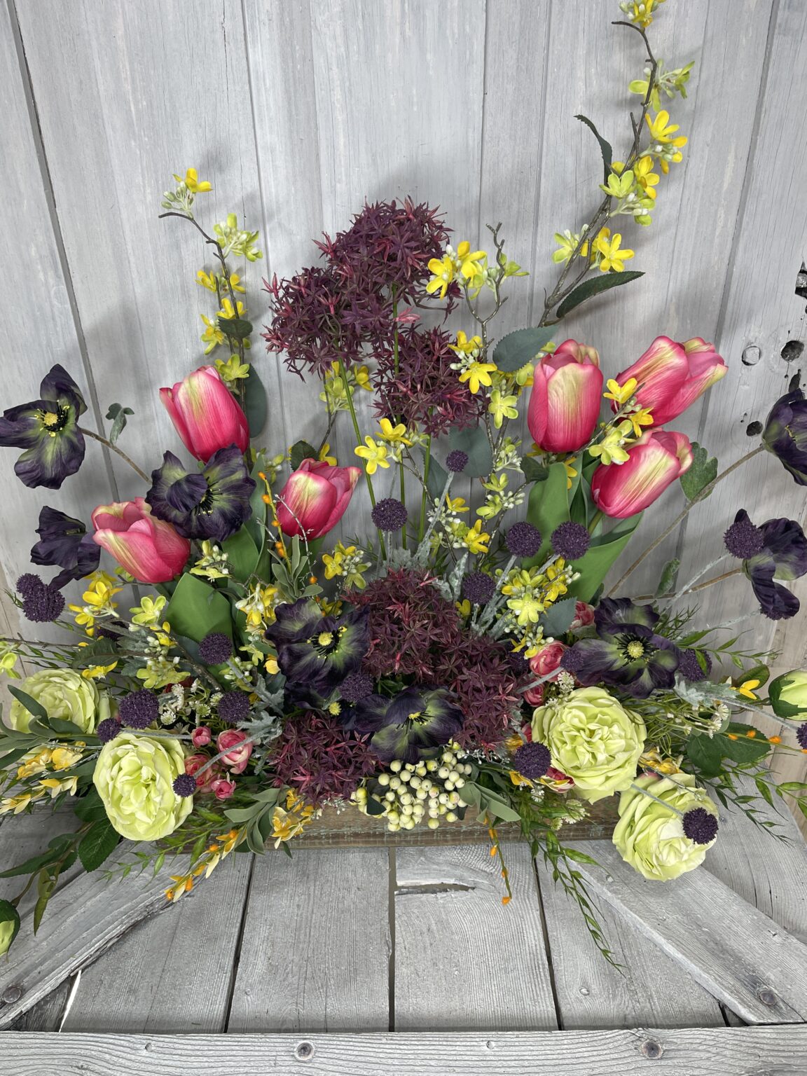 Floral Garden Large Floral Arrangement . Kelea's Design School